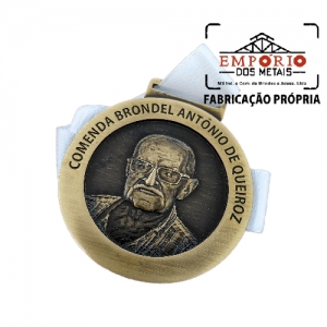 MEDALHA COMENDA (2696) - Medalhas em relevo Personalizadas - Empório ...